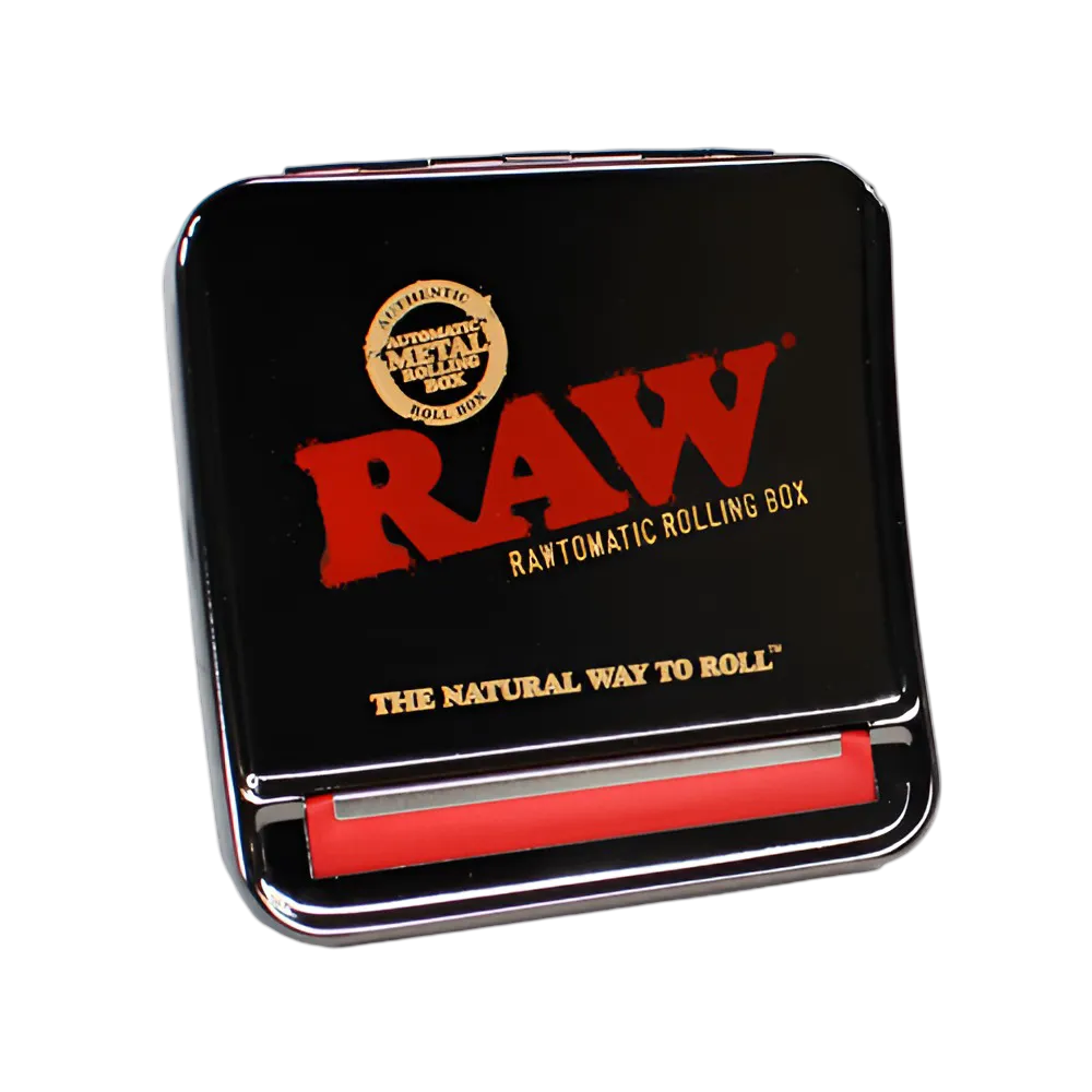 RAW Automatic Metal Rolling Box 🗃️ – Rolling Machine 🤖 - VaporWeeds